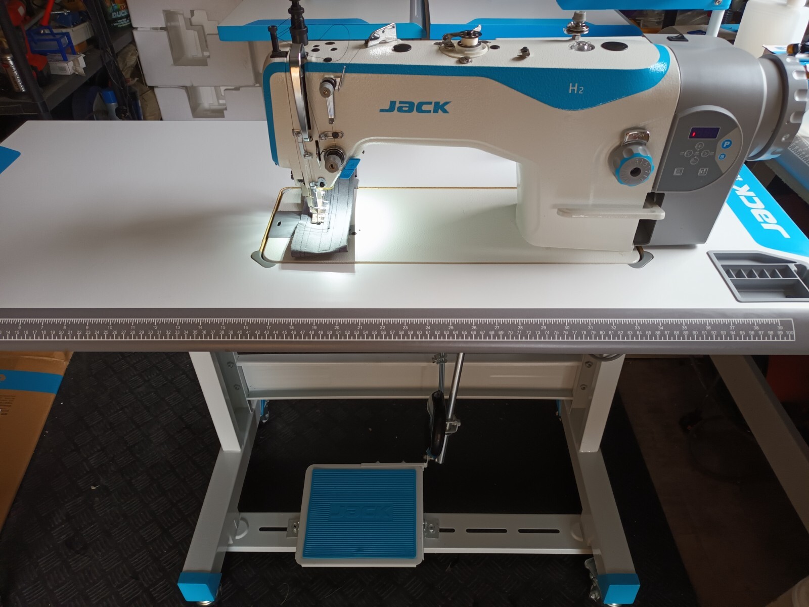 New Jack H2-ACZ Direct Drive Industrial Walking Foot Sewing Machine | eBay