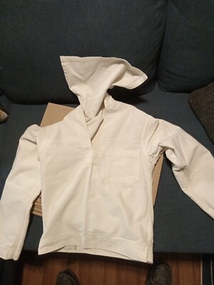 VTG 40s WW2 USN Navy Cracker Jack Pullover Sailor Shirt Med. | eBay