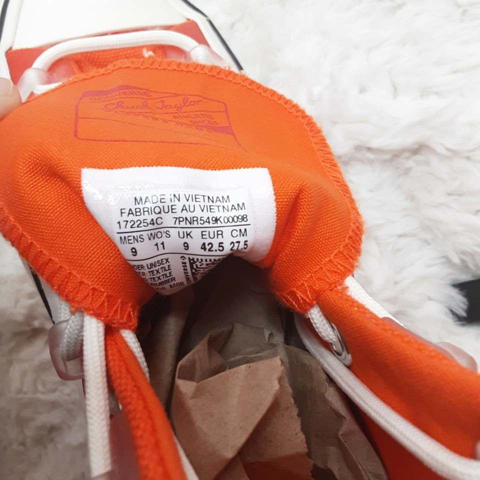 Converse Chuck 70 Street Utility Hi Sneakers Shoes 172254C Mandarin M9 ...