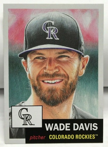Wade Davis 2019 Topps Baseball Living MLB Set #192 ROCKIES - SP /2605 ...