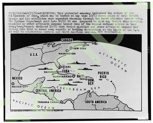 Photo:U.S. Naval Blockade,Cuban Missile Crisis,1962,Newsmap | eBay