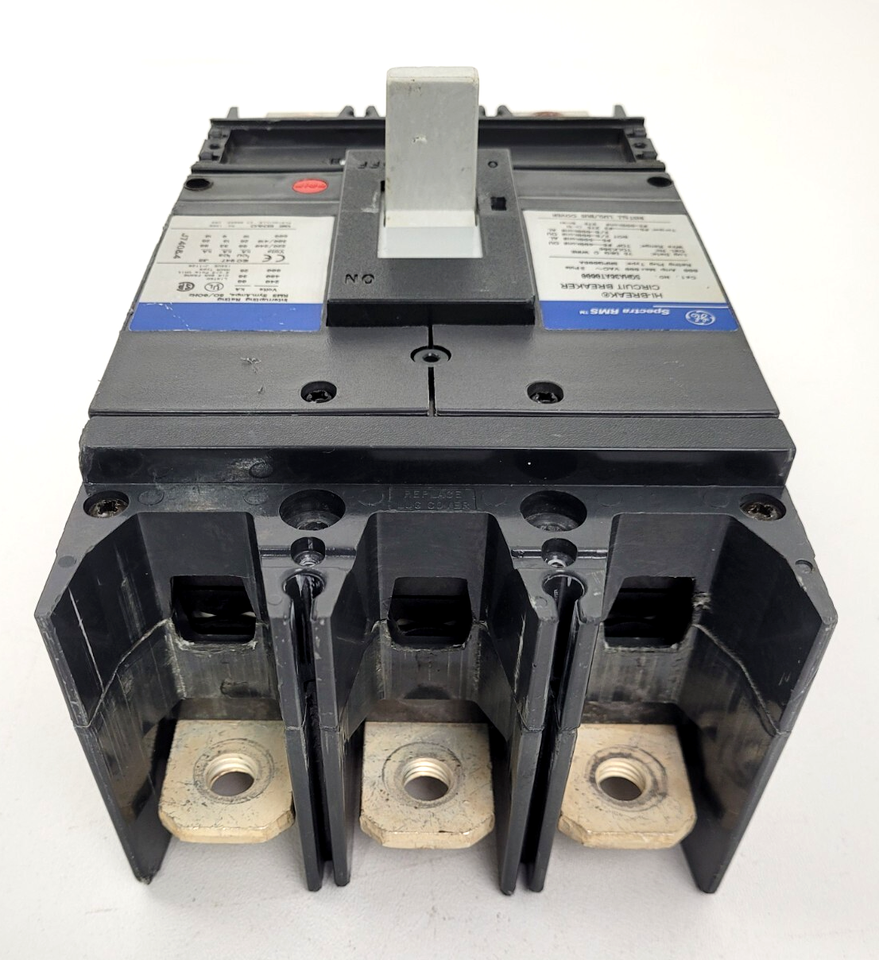 SGHA36AT0600 GE 600 Amp 600 Volt Circuit Breaker w/ SPRG600A600 Rating ...