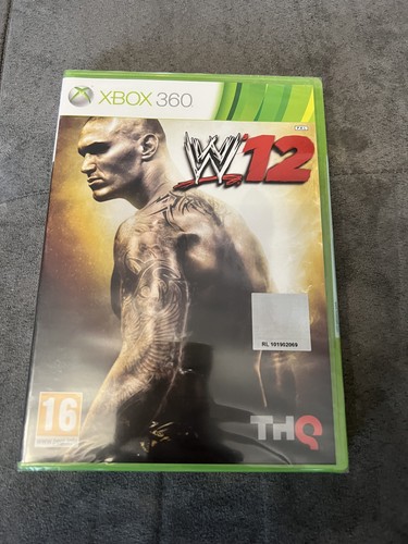 Xbox 360 Game New Blister WWE 12 W'12 Wrestling Smack Down Raw New ...