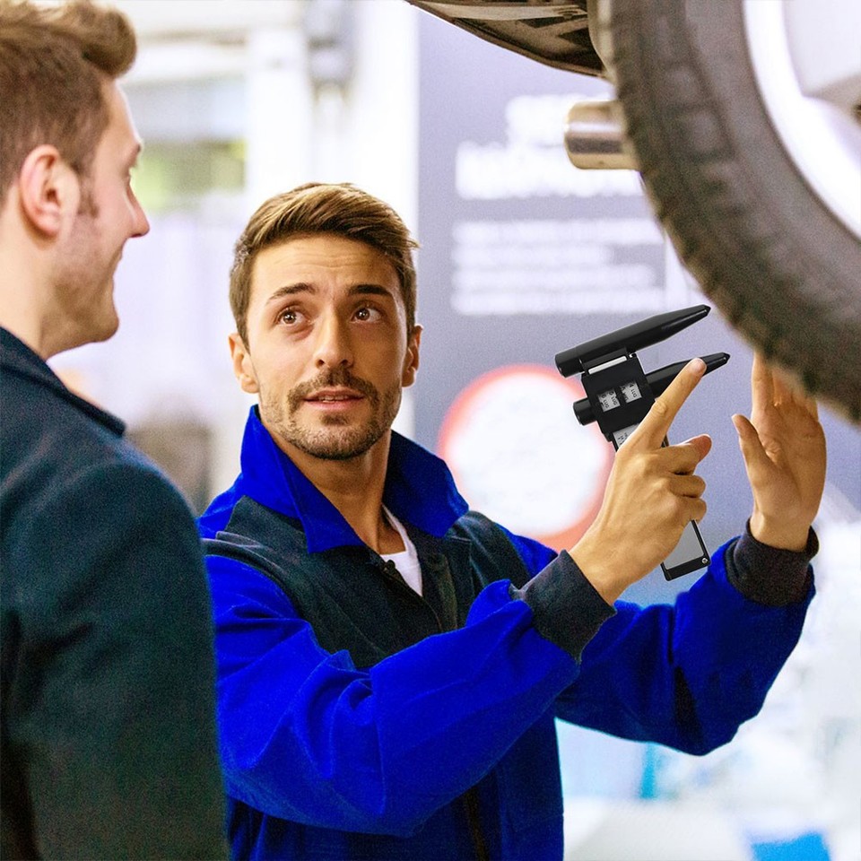 Lugs Hub Pitch Measurement Equipment Wheel Offset Tool Gauge for Wheels ...