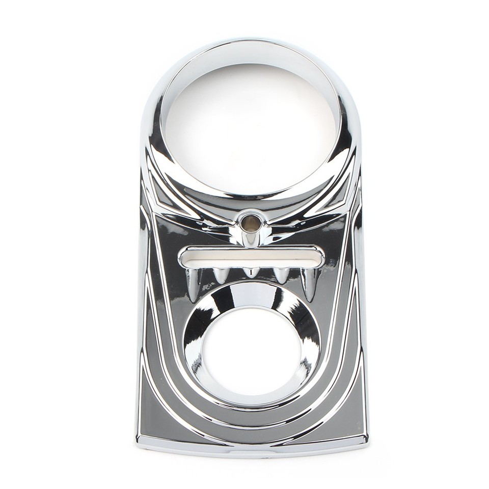 Chrome Dash Panel Insert Cover For Harley Dyna Wide Glide 93-03 Softail ...