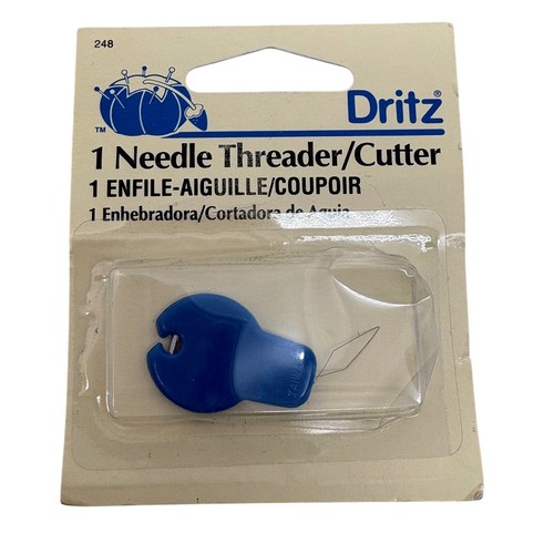 Dritz Needle Threader Cutter Sewing Tool New in Package 1994 Vintage ...