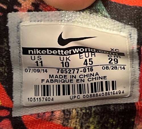 Nike Kyrie 1 Dream Black Red Irving Size 11 Sneakers Shoes w/ Box ...