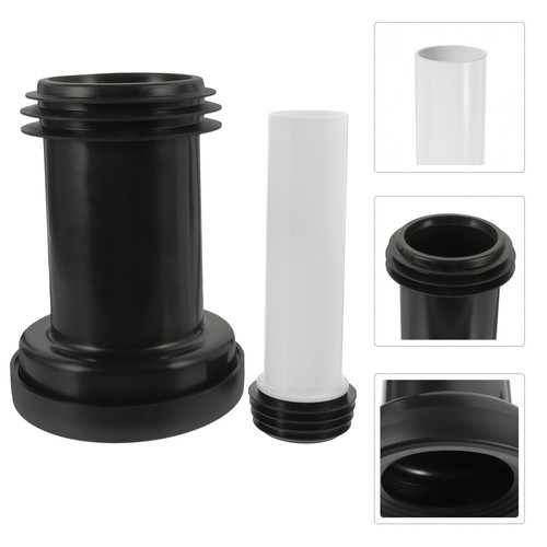 Thickened PVC Flush Pipe for Improved Toilet Waste Management | eBay UK