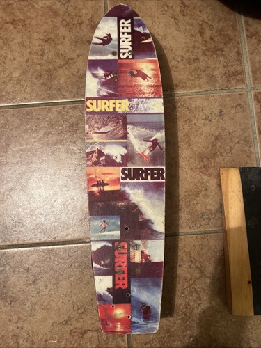 Surfer Magazine Fiberglass Skateboard Complete USA 70's Vintage Rare ...