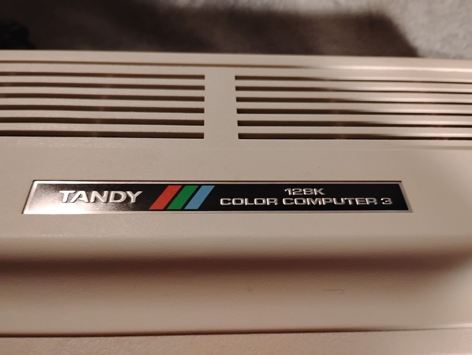 TANDY 128K COLOR COMPUTER 3 26-3334 COCO TRS-80 Clean Tested & Working ...