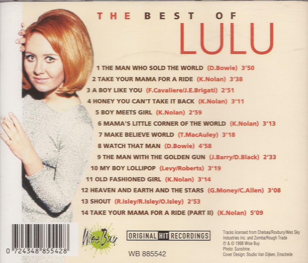 Lulu - Best of [Wise Buy] (1998) for sale online | eBay