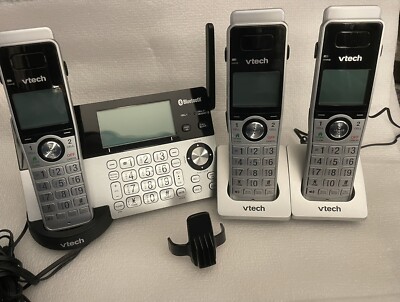 VTech IS8151-3 Super Long Range 3 Handset Cordless Phone With Answering ...