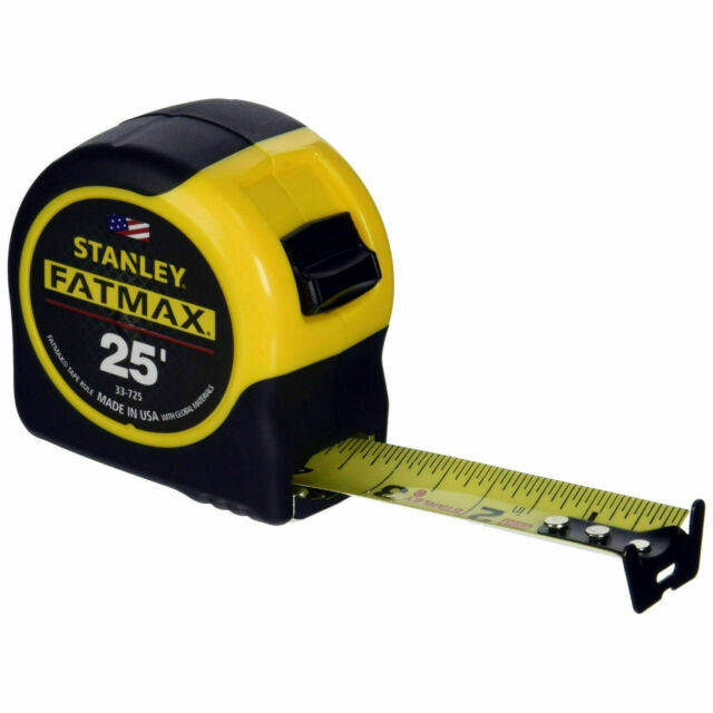 Stanley Tools 33-725 25Ft FatMax Tape Measure for sale online | eBay