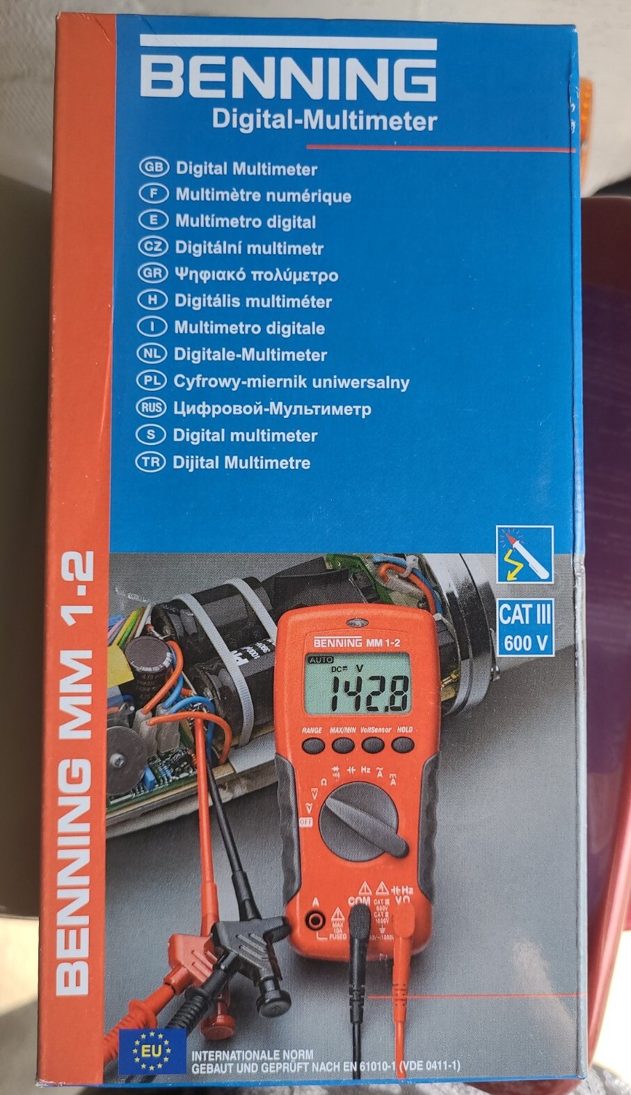 BENNING MM 1-2 Digital-Multimeter - Rot (044082) online kaufen | eBay