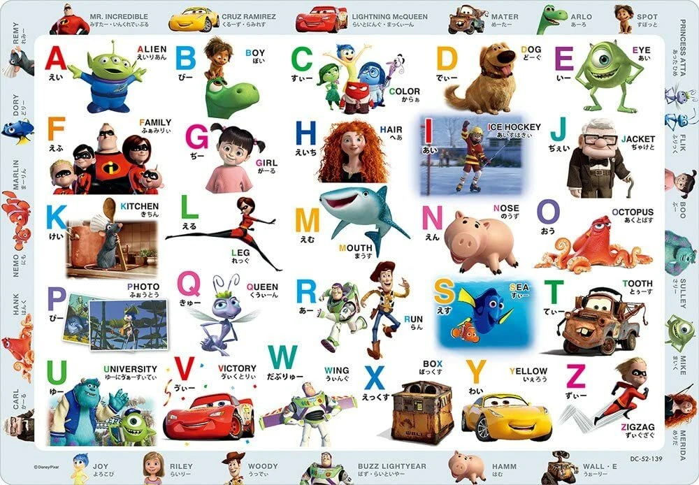 Disney Pixar Alphabet