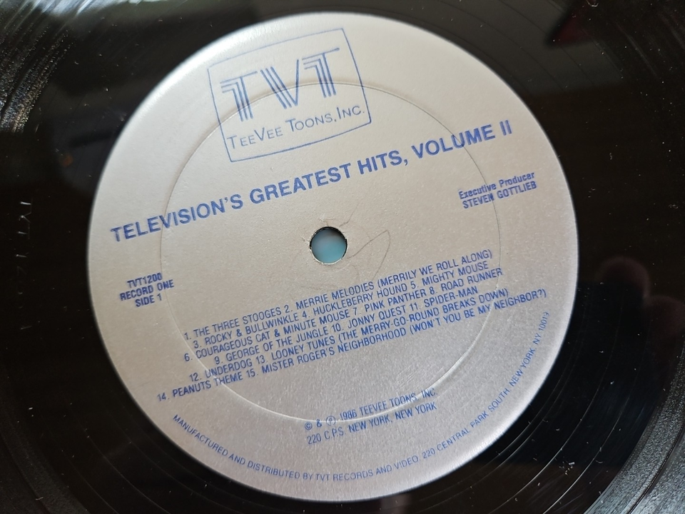 Televisions Greatest Hits Vol 1 2 Vinyl 4LP 50s 60s Classic TV Themes ...