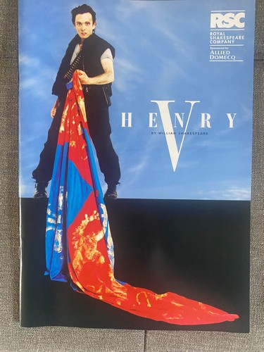 THEATRE PROGRAMME - HENRY V - RSC, 1997 - MICHAEL SHEEN | eBay UK