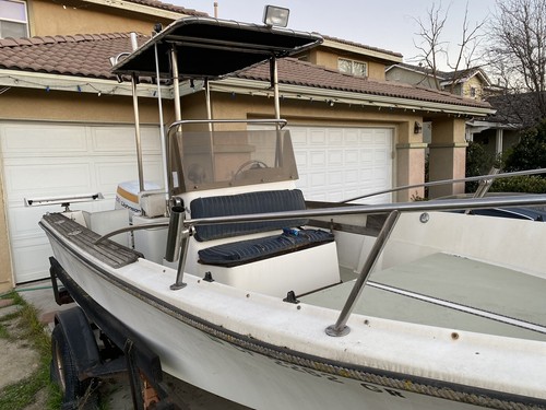 Amf Robalo fishing boat Needs A Lot Of Work Center Console | eBay