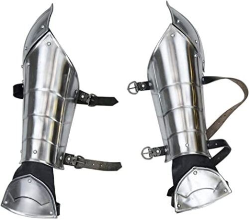 Vintage Style Steel Designer Knight Bracers with Hand and Elbow Armor ...
