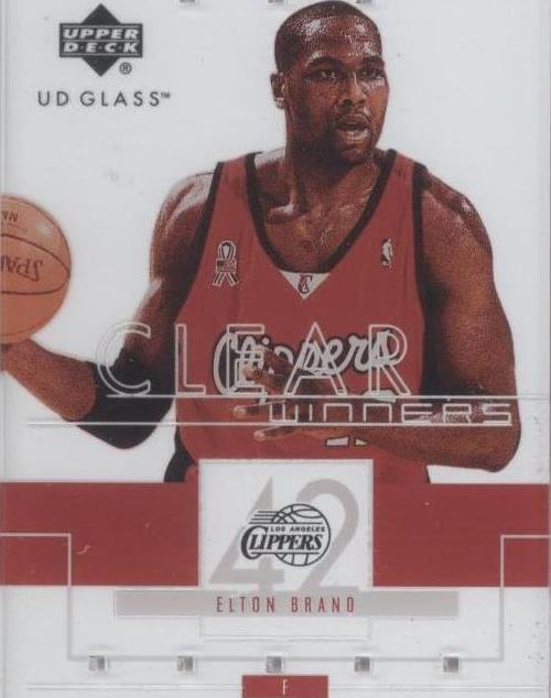 2002-03 UD Glass - Clear Winners Elton Brand #104 for sale online | eBay