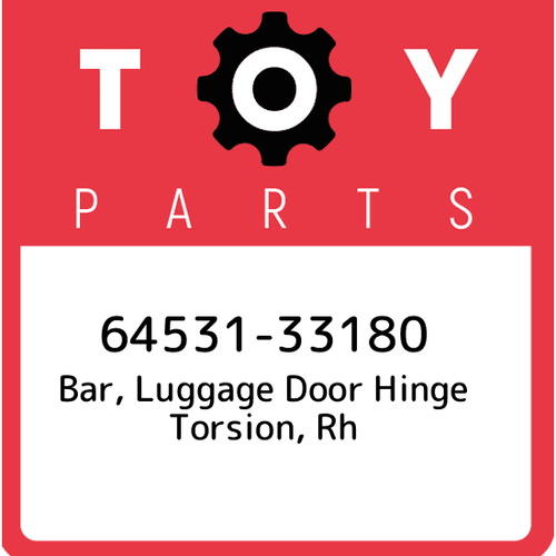 64531-33180 Toyota Bar, luggage door hinge torsion, rh 6453133180, New ...