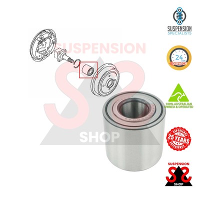 Rear Axle Left Or Right Wheel Bearing Suit NISSAN Note 1.6 NOTE (E12 ...