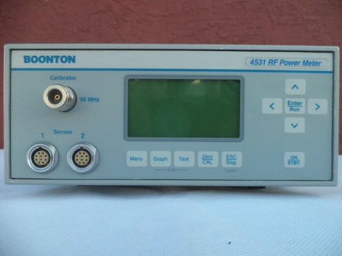 Boonton 4531 OPTIONS 1,2,30 Dual Sensor RF Power Meter | eBay