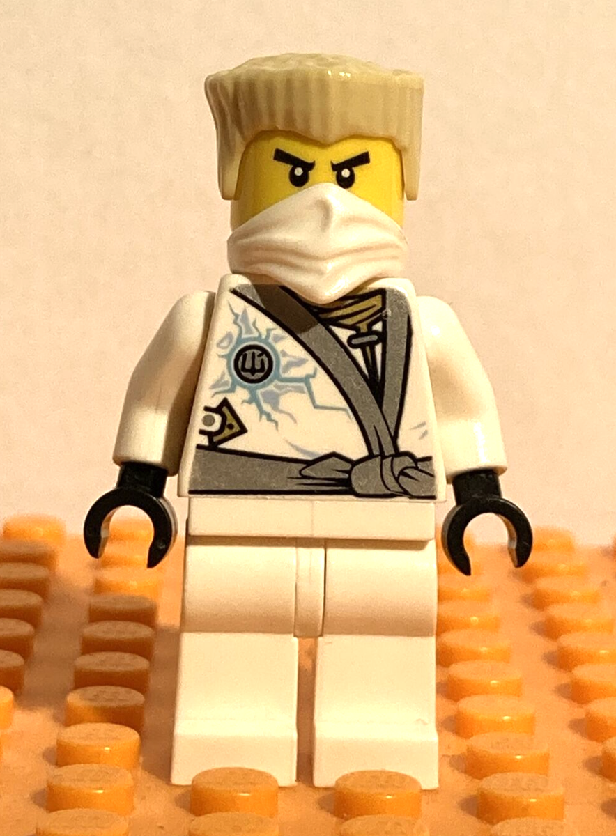 Lego Ninjago Rebooted Zane LEGO Ninjago Minifigure: Zane (Techno Robe)
