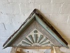 1800's Antique PORCH GABLE Front VICTORIAN Style Sunburst Chippy Paint ...