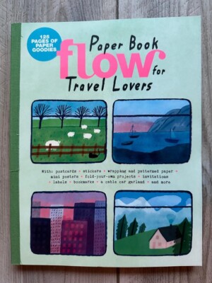 2024 FLOW Magazine PAPER BOOK FOR TRAVEL LOVERS 125 Pages Of Paper ...
