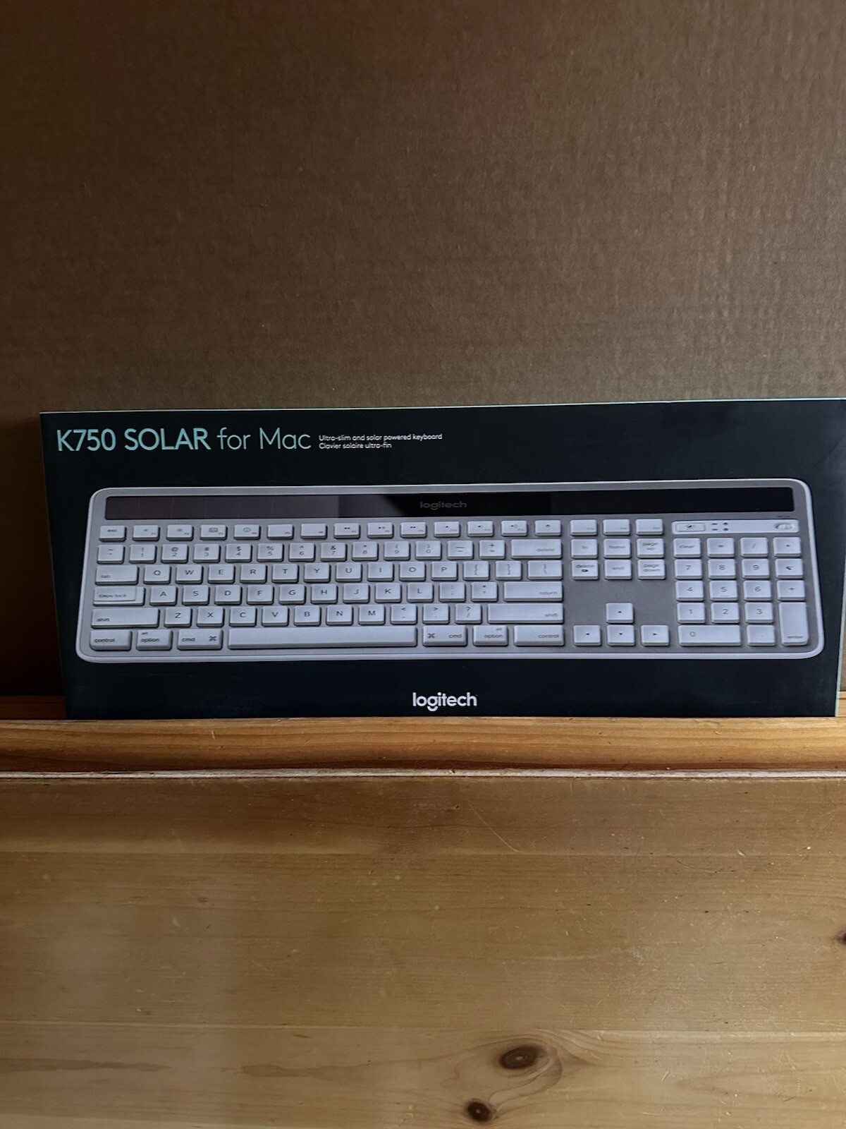 Logitech K750 SOLAR Wireless Keyboard , Black 695974857684 | eBay