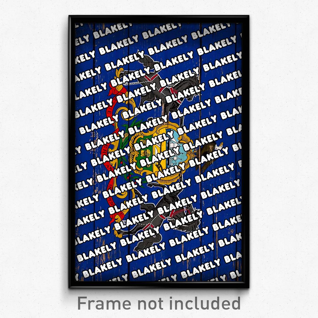 Blakely Pennsylvania Poster (PA City Souvenir 11x17 Town Print) | eBay