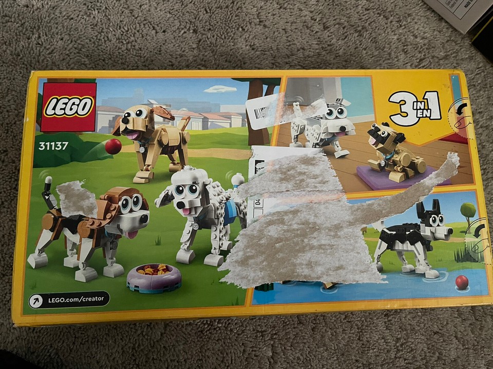 NEW SEALED LEGO Creator 3 in 1 Adorable Dogs Set 31137 Dachshund,Pug ...