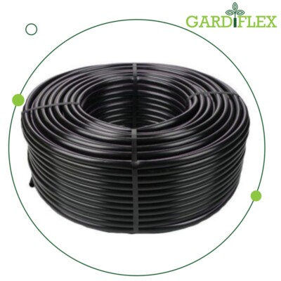 Gardiflex 13mm Black LDPE Irrigation Pipe - Garden Supply Tube Watering ...
