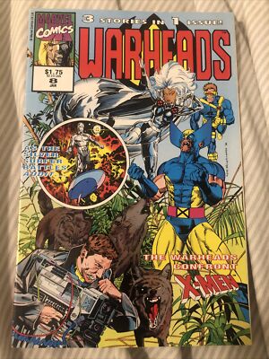 Warheads #8 | January 1992 | MARVEL Comics UK X-men Wolverine Silver ...