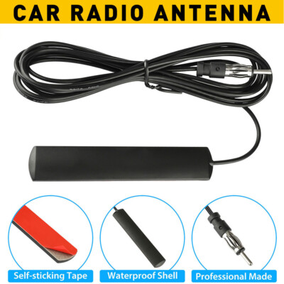 Powerfull Universal Hidden Amplified Antenna AM/FM Radio Ariel ...