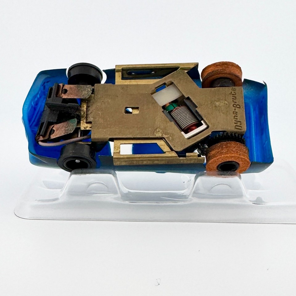 Dyna Brute Vintage Slot Car, Riggen Firebird Body, Sidewinder Brass Pan ...