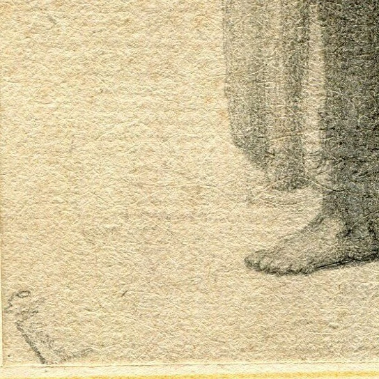 Beggar Pencil Drawing