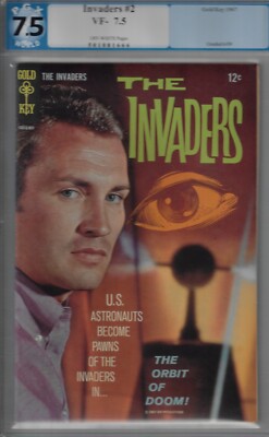 INVADERS #2-PGX 7.5 VERY FINE- -- TV SERIES- 1967 SILVERAGE GOLD KEY | eBay