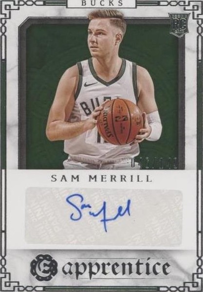 2020-21 Panini Chronicles - Excalibur Apprentice Signatures #APR-SAM ...