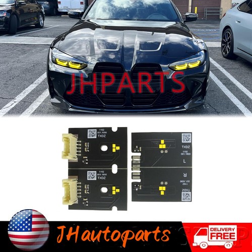 Yellow DRL Daytime Running Light LED Board For BMW G22 430iX M440i 2021 ...