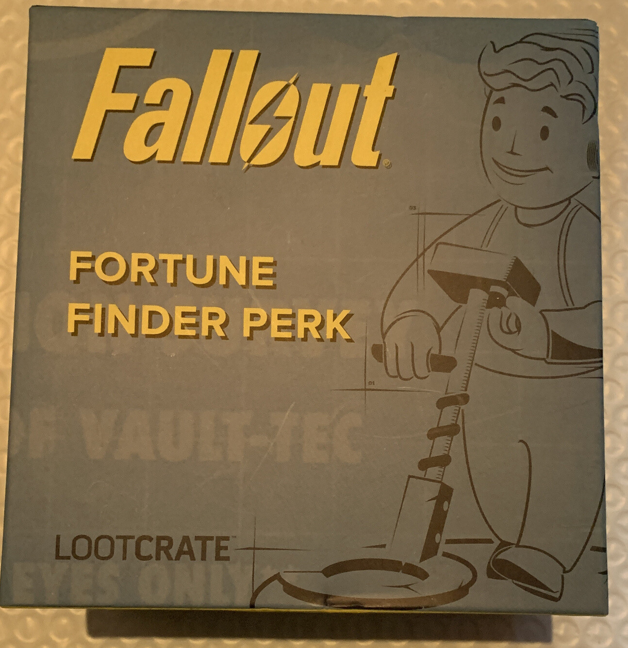 Loot Crate Exclusive Fallout 4 Fortune Finder Perk Figure NEW Sealed ...