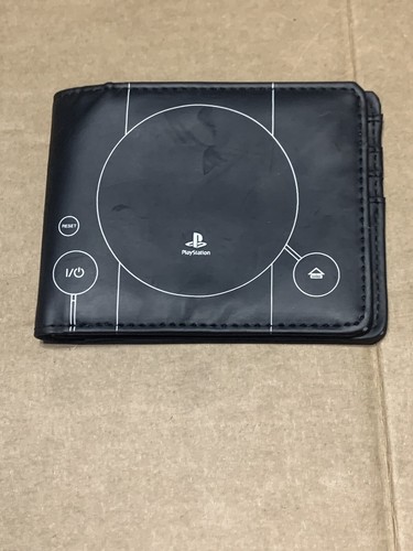 PlayStation PS1 Console Men's Bi-Fold Wallet Black | eBay