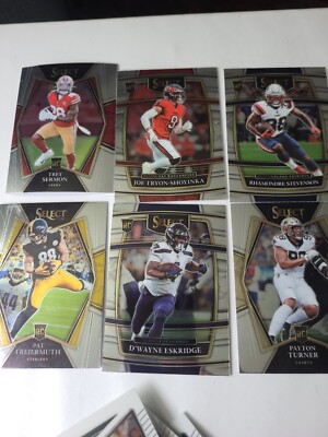 2021 Select Football Rookie Card Lot Premier Stevenson & More | eBay