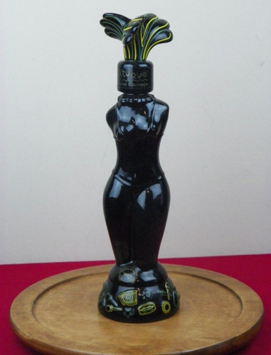 Ceramarte Batuque Porcelain Cachaca Rum Bottle Figural Brazil 2003 1st ...