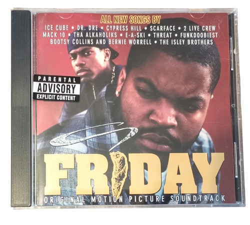 Friday Movie Soundtrack CD Ice Cube Isley Brothers 2 Live Crew Rick Jam ...