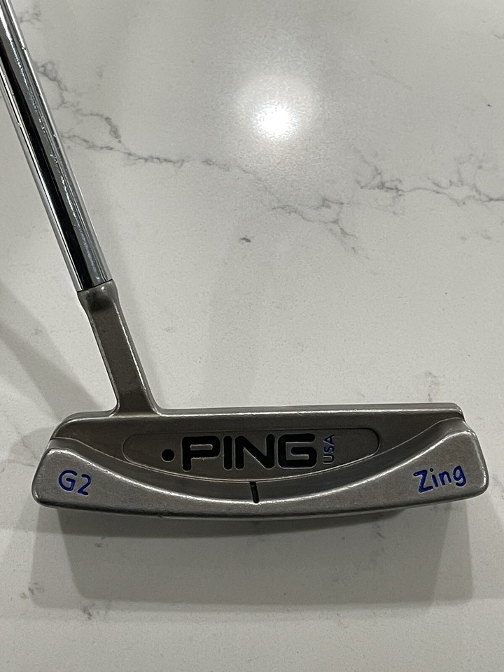 Custom Ping G2 Zing Putter RH 35" Black Dot New Winn 2020 VSN Grip ...