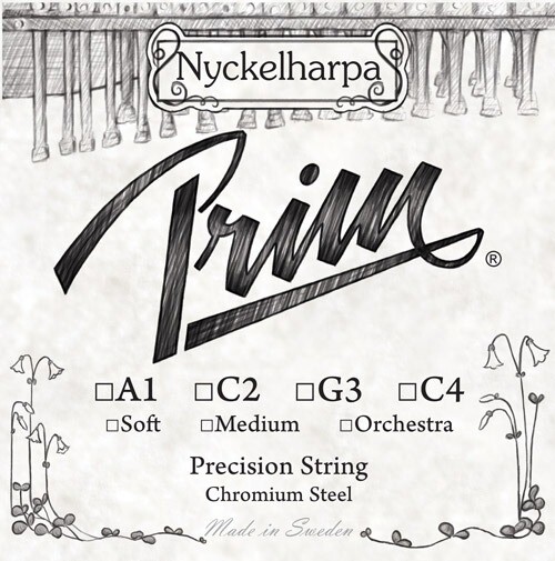 Prim Nyckelharpa Strings Set Medium To Light Steel A1 | eBay