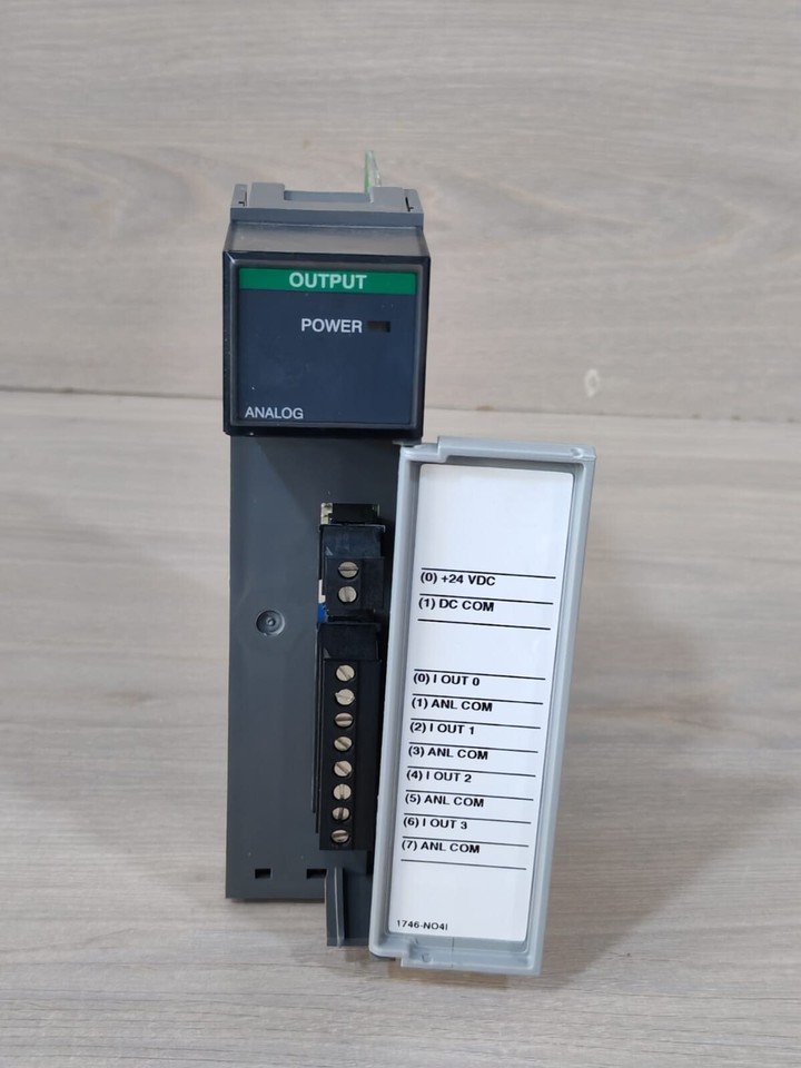 ALLEN-BRADLEY 1746-NO4I SER A SLC 500 ANALOG OUTPUT MODULE | eBay