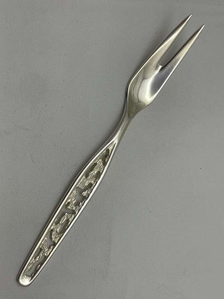 unique-norwegian-830-sterling-silver-2-tine-appetizer-fork-5-1-8
